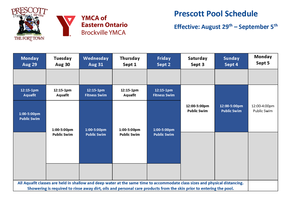 Swimming Pool & Splash Pad - Town of Prescott