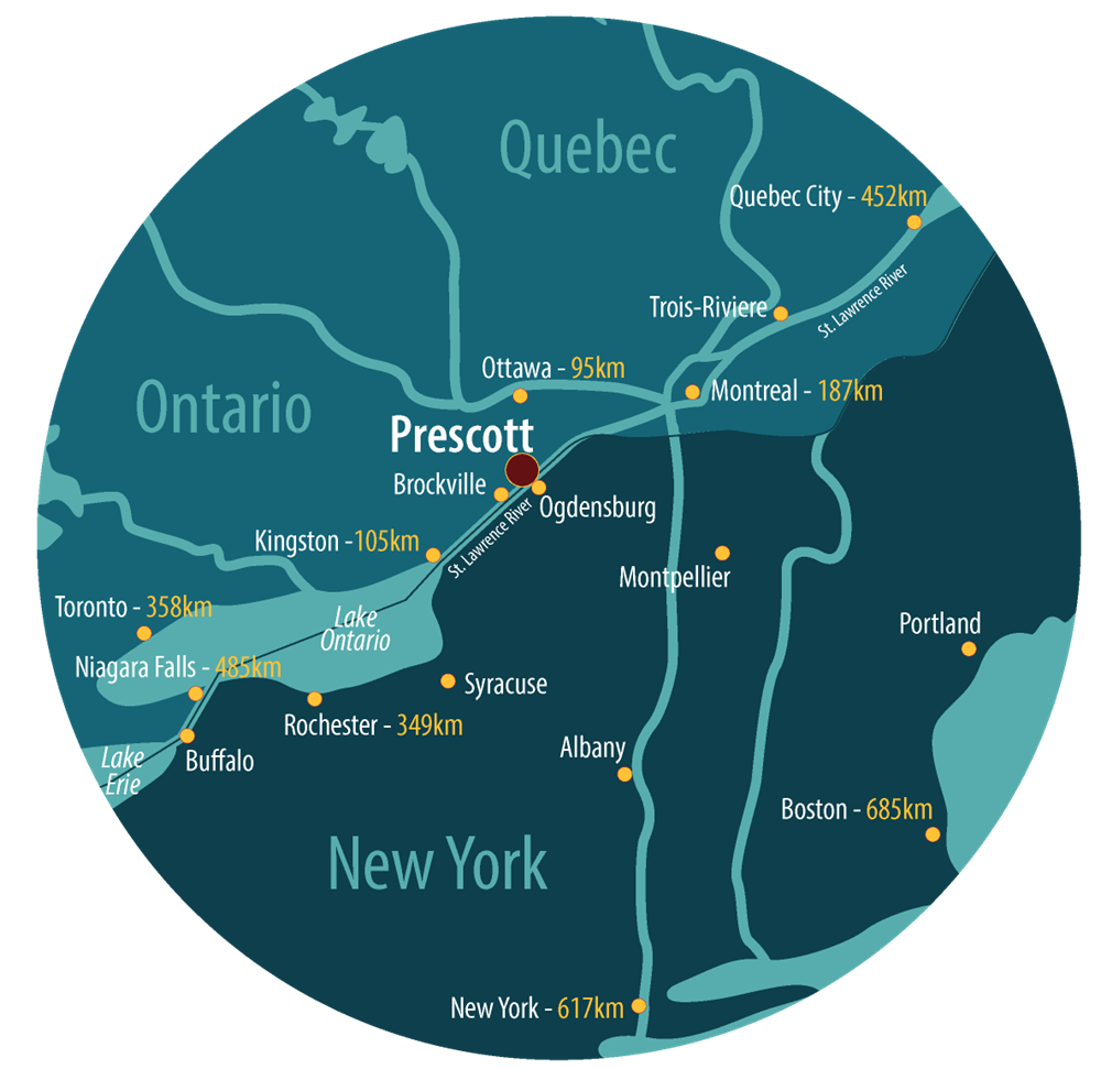 Strategic Location - Town of Prescott